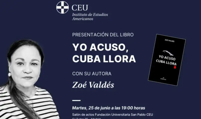 | Entrevista a Zoé Valdés a propósito de su nuevo libro “Yo acuso, Cuba ...